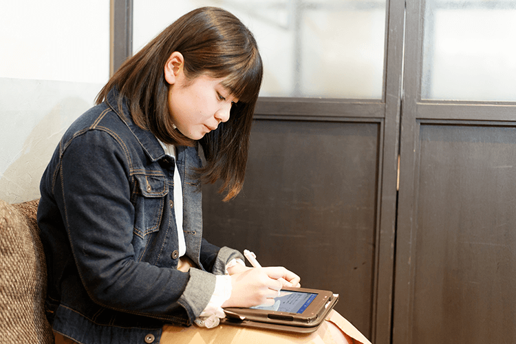 合格者インタビュー|タブレットで学ぶ中学生向け通信教育 合格者インタビュー|タブレットで学ぶ中学生向け通信教育